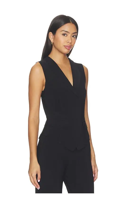 Norma Kamali Vest With Lapel