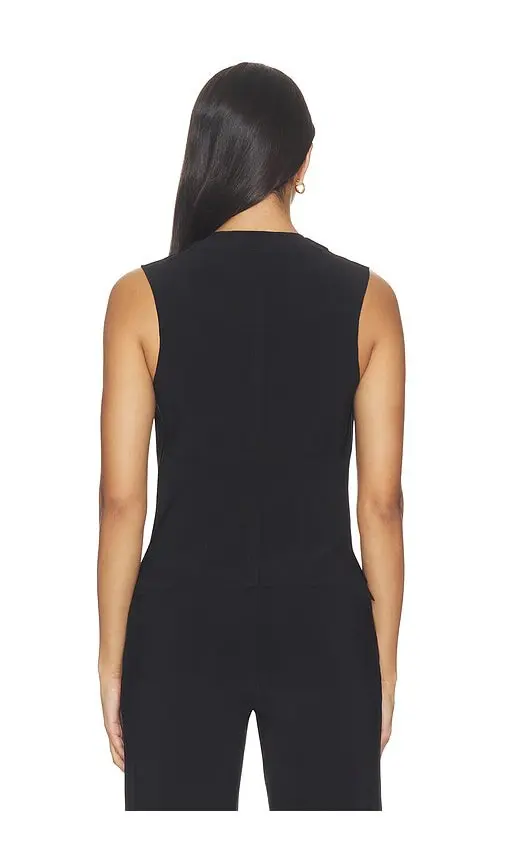 Norma Kamali Vest With Lapel