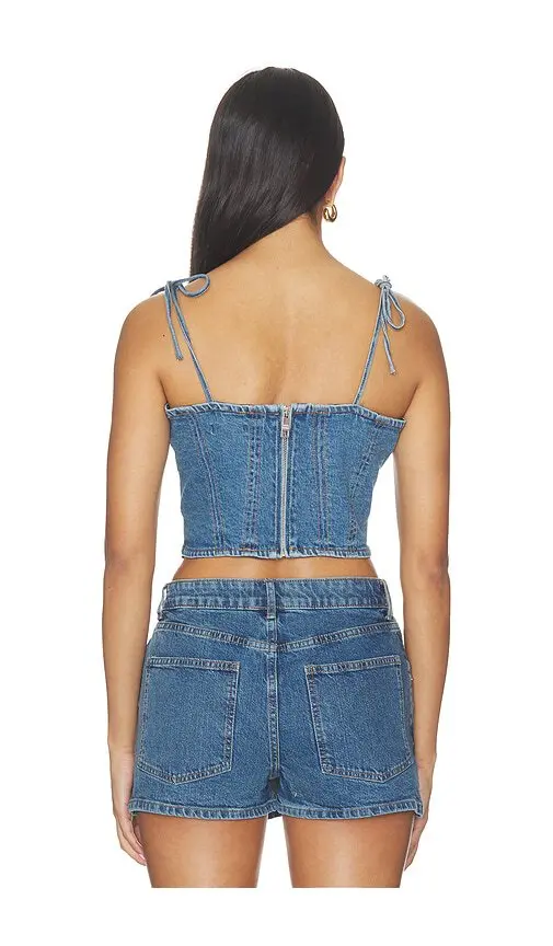 Steve Madden Meaghan Top In Blue