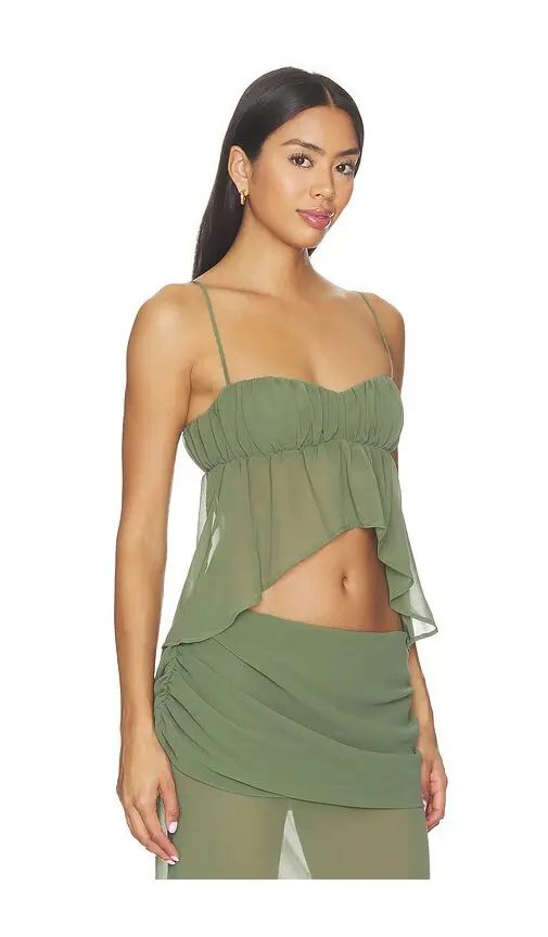 BANANHOT Adelina Top In Olive