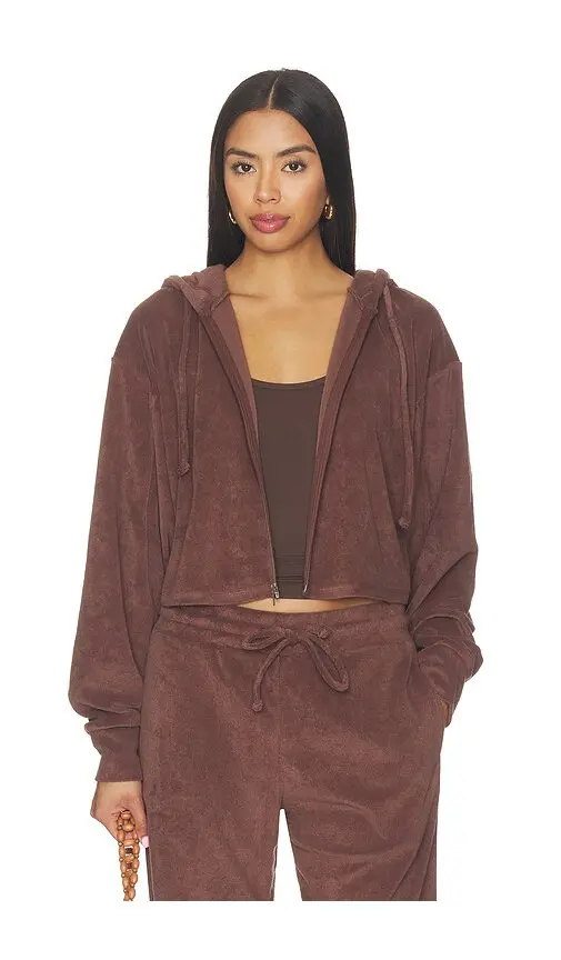 Year Of Ours Terry Classic Zip Up Sweatshirt
