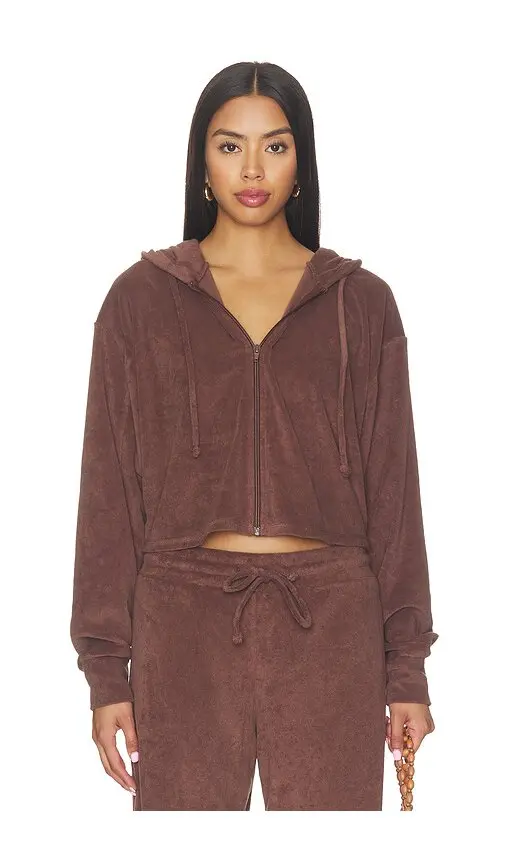 Year Of Ours Terry Classic Zip Up Sweatshirt