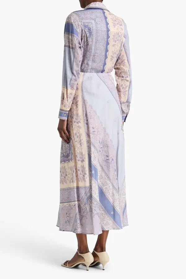 Zimmermann Printed Cottonmousseline Shirt