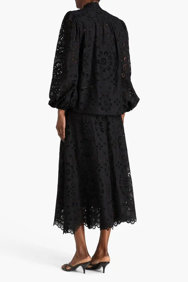 Zimmermann Broderie Anglaise Cotton Blouse