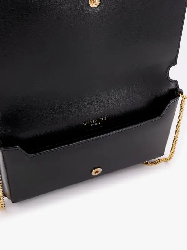 Saint Laurent Cassandre Monogram Leather Crossbody Bag