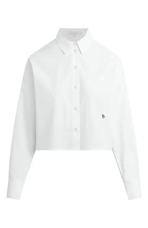 FAVORITE DAUGHTER The Next Chapter Cropped Button-down Shirt