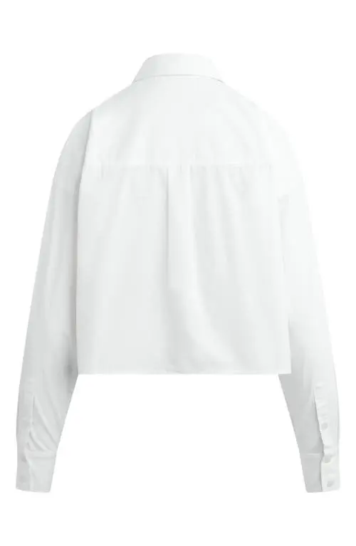 FAVORITE DAUGHTER The Next Chapter Cropped Button-down Shirt