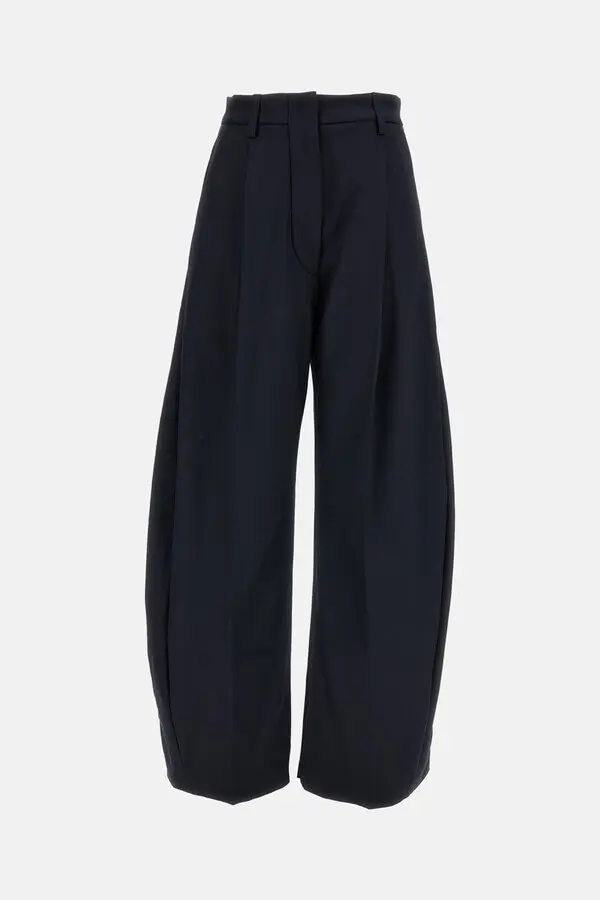 THELATEST E-billie Wool-blend Trousers - Blue