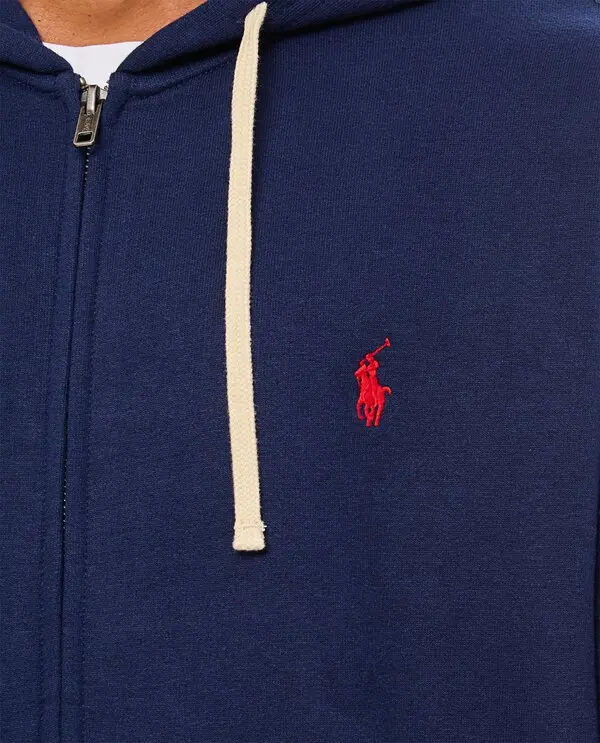 Polo Ralph Lauren Zip-up Hoodie With Drawcord Hood