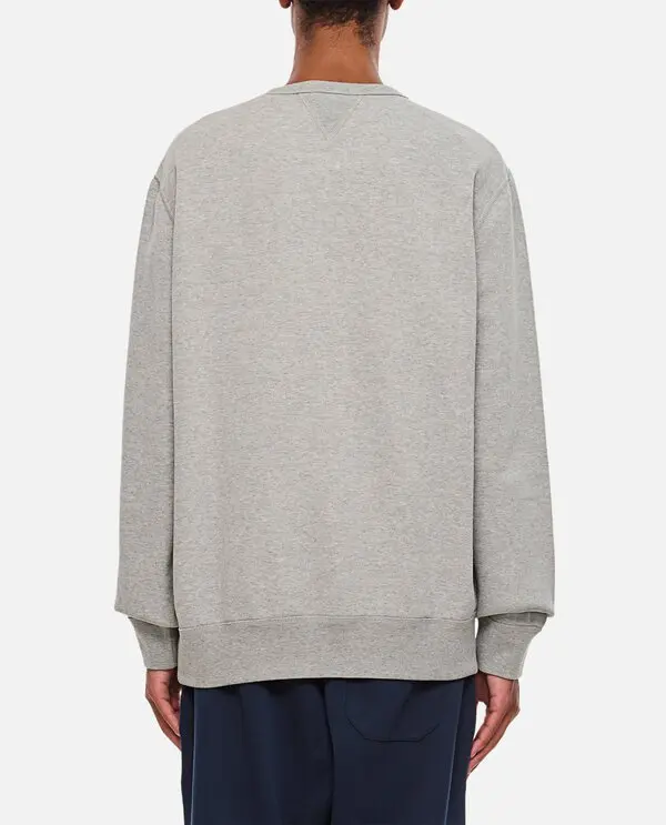 Polo Ralph Lauren Crewneck Sweatshirt With Embroidered Logo - Grigio