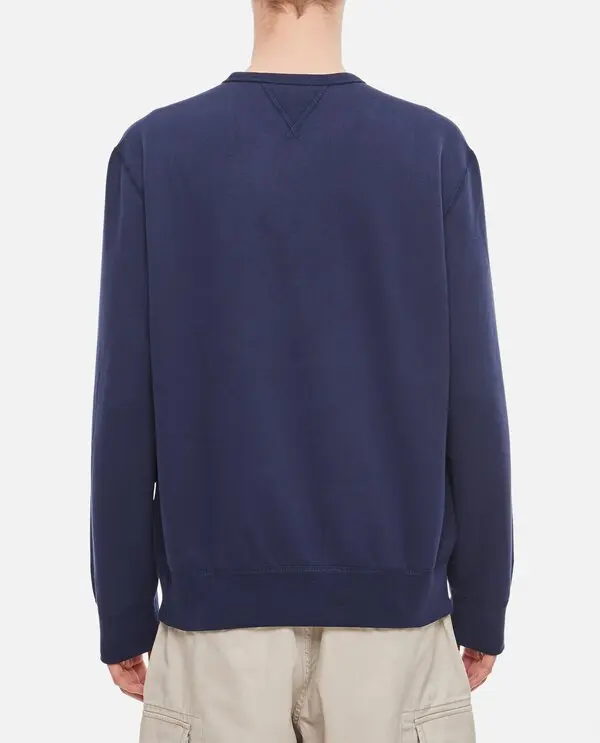 Polo Ralph Lauren Crew Neck Long Sleeve Sweater - Blu