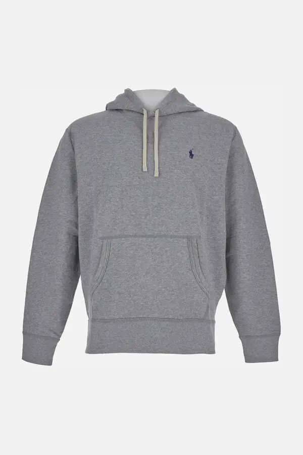 Polo Ralph Lauren Embroidered Pony Hoodie - Grigio