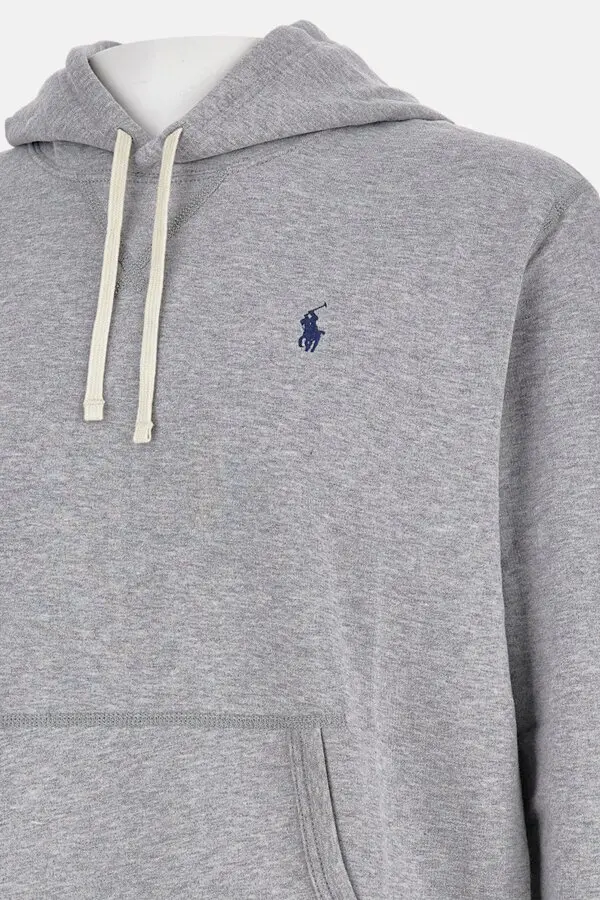 Polo Ralph Lauren Embroidered Pony Hoodie - Grigio