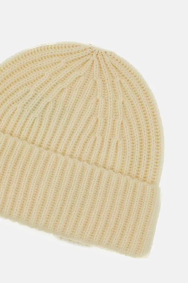 LISA YANG Martigny Beanie - Bianco