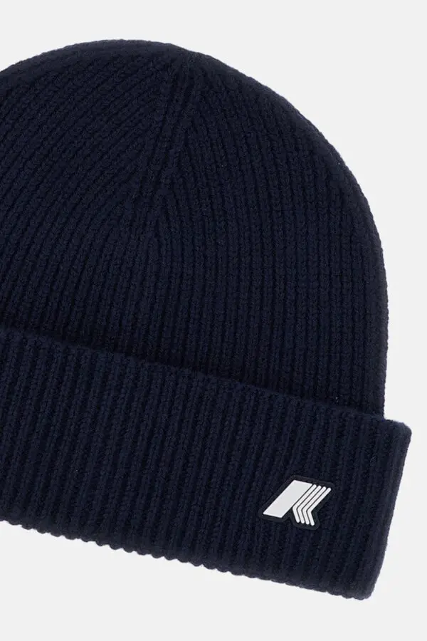 K-WAY Wool Beanie - Blue