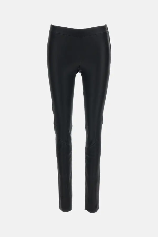 ARMA Stretch Leather Leggings - Black