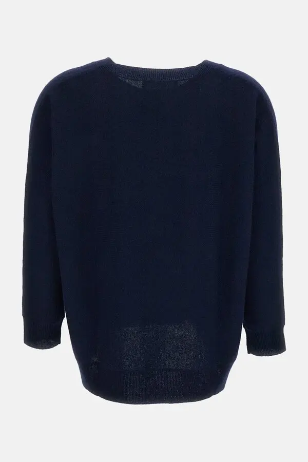 LISA YANG Kenny V-neck Cashmere Sweater - Blu