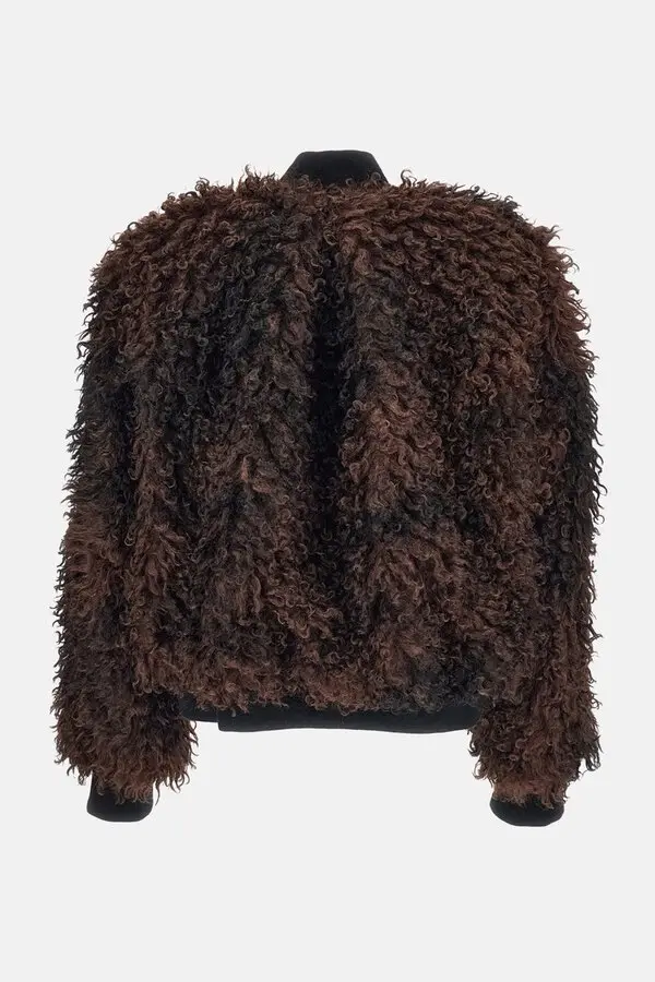 Sacai Eco-fur Bomber Jacket