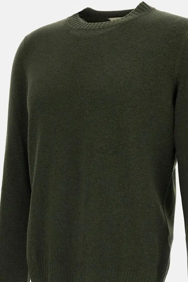 GRAN SASSO Wool-blend Crew Neck Sweater