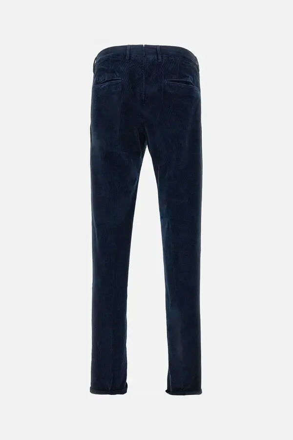 Incotex Ribbed Velvet Trousers