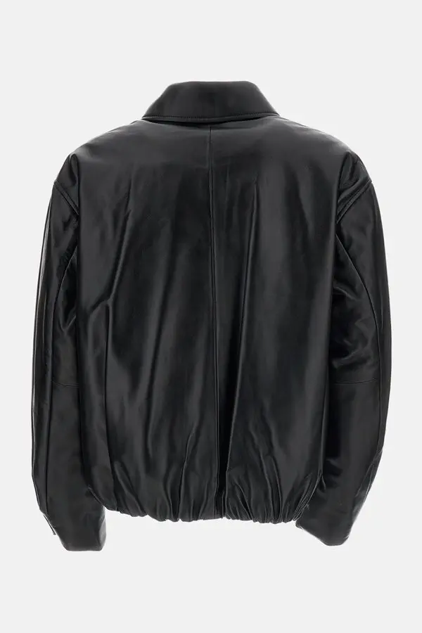 ARMA Melis Lamb Butter Leather Jacket - Black
