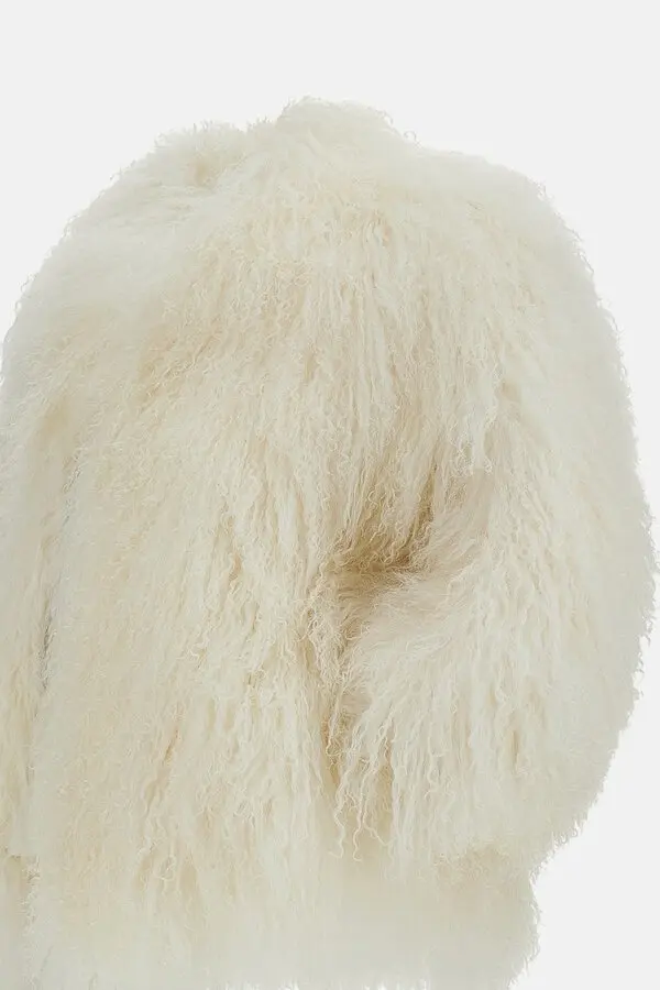 MARTHA LOUIS Mongolian Fur Coat