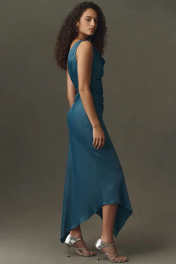 Bhldn Asymmetric Slip Dress