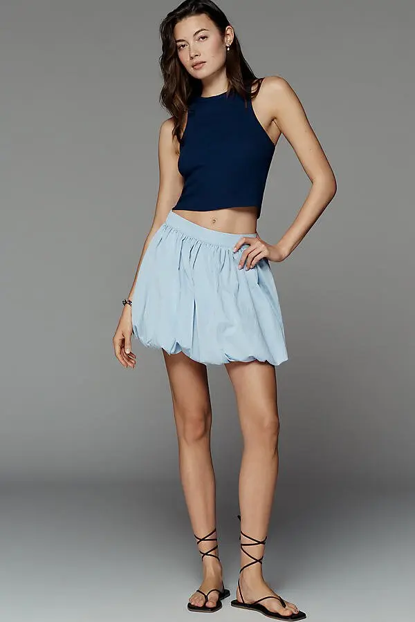 Endless Rose Bubble Mini Skirt