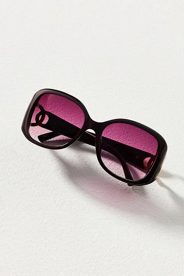 I-SEA Overd Retro Sunglasses - Crimson