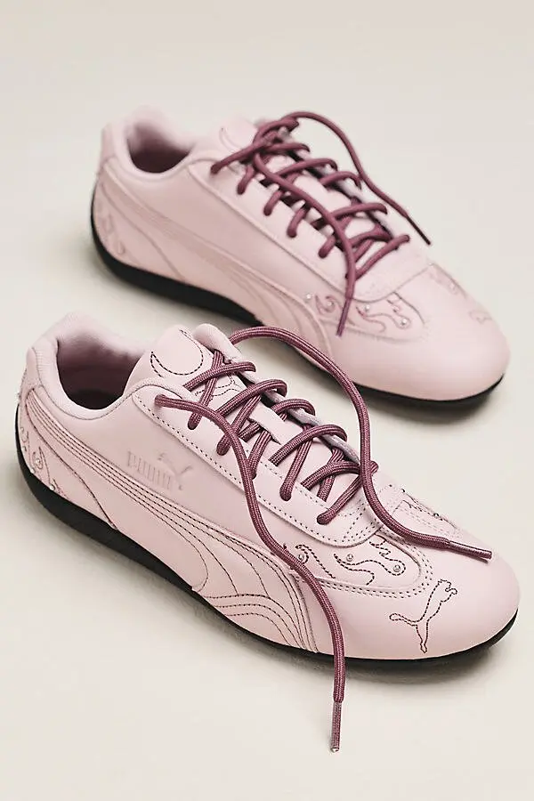 PUMA Speedcat Embellished Sneakers - Pink