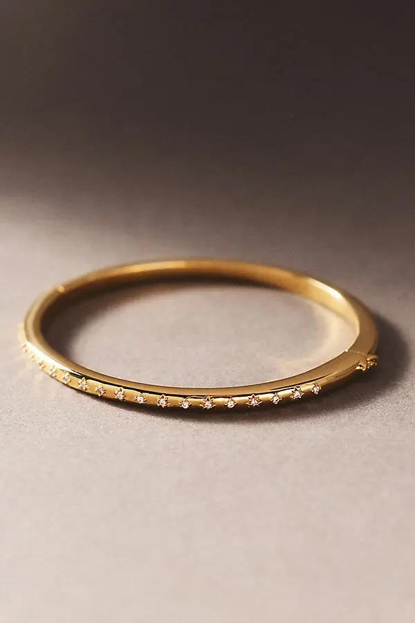 Nadri Shimmer Hged Bracelet
