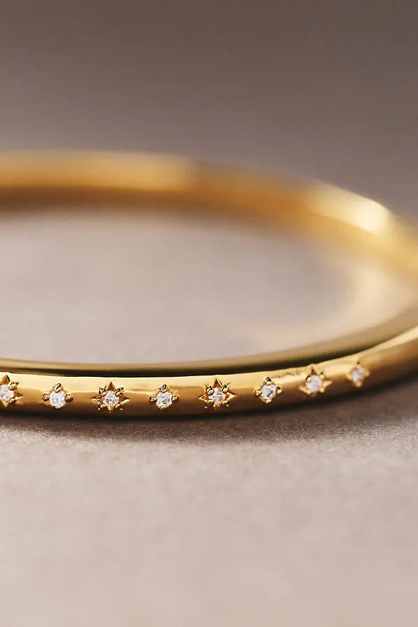 Nadri Shimmer Hged Bracelet