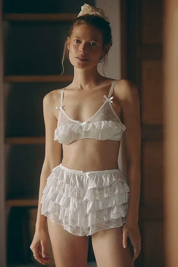 KILO BRAVA Ruffle Bloomers - Ivory