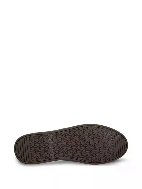 Michael Kors Logo Plaque Suede Loafers