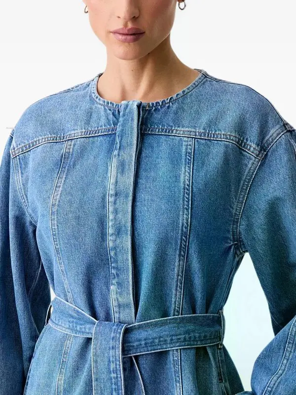 Marc O'polo Belted Denim Mini Dress