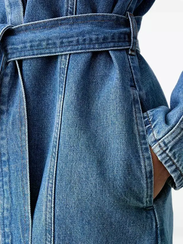 Marc O'polo Belted Denim Mini Dress