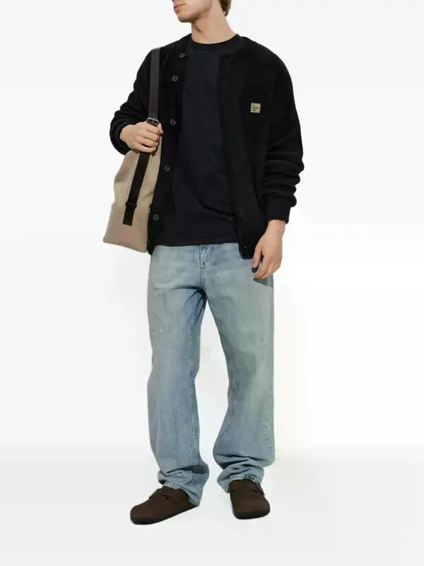 American Vintage Vitow Logo-patch Cardigan