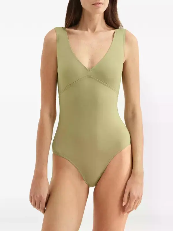 ERES Hold Up V-neck Swimsuit