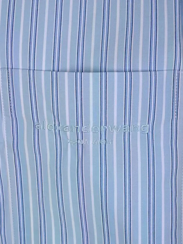 Alexander Wang Vertical Stripe Shirt