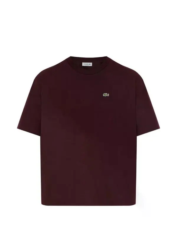Lacoste Logo-patch T-shirt - Red