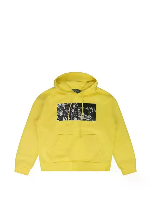 DENIM TEARS X Arthur Jafa Graphic-print Hoodie - Yellow