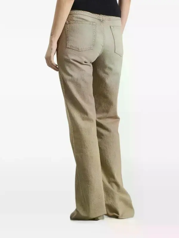 Our Legacy Faded Straight-leg Jeans - Neutrals