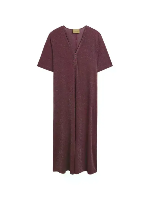 Momoni Penelope Tunic Midi Dress - Pink