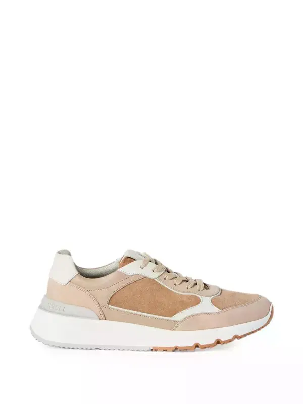 Brunello Cucinelli Nubuck And Suede Runners