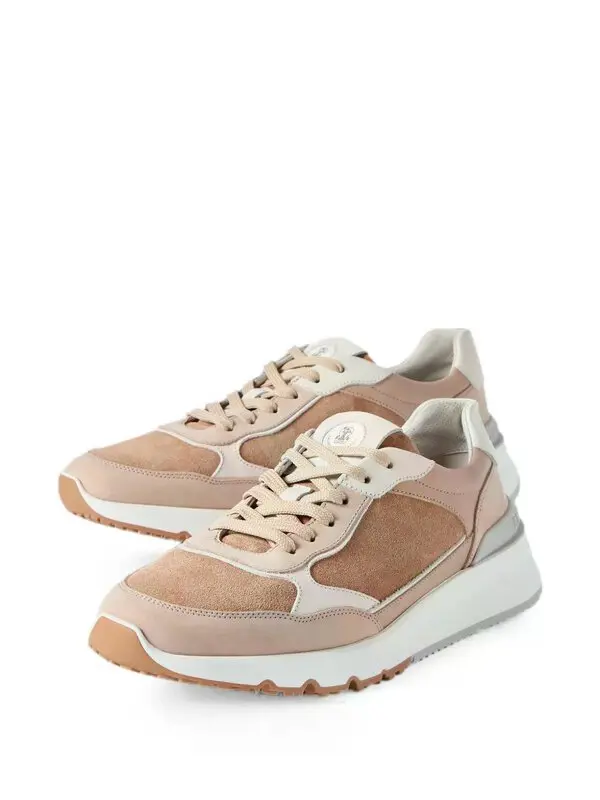 Brunello Cucinelli Nubuck And Suede Runners
