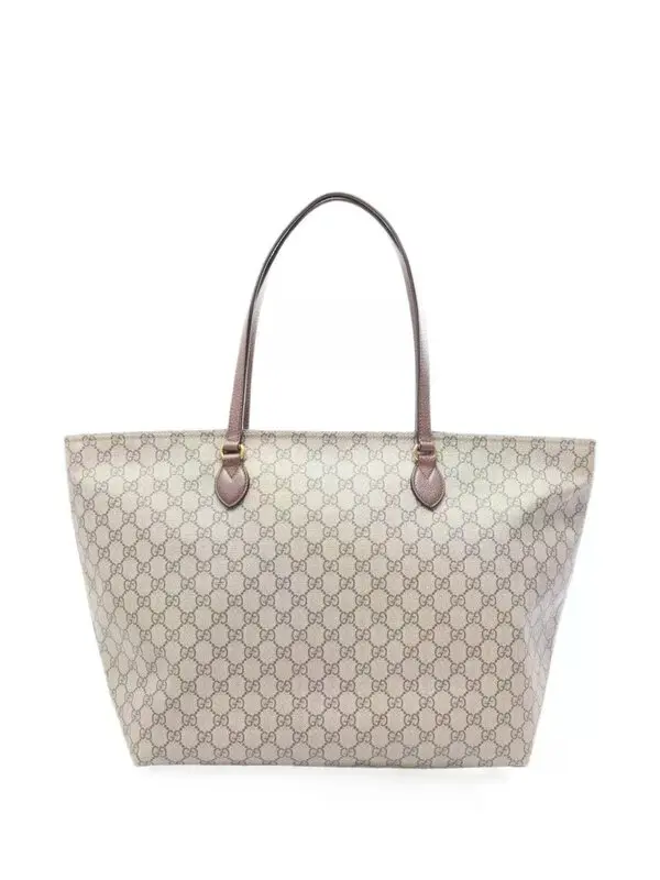 Gucci Gg Supreme Canvas Tote Bag - Neutrals