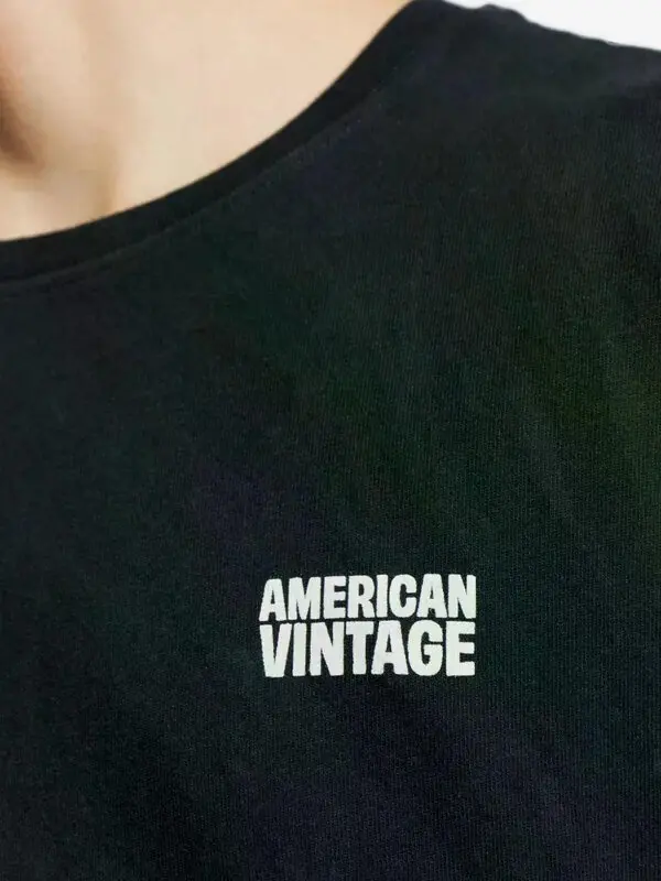 American Vintage Logo-print T-shirt