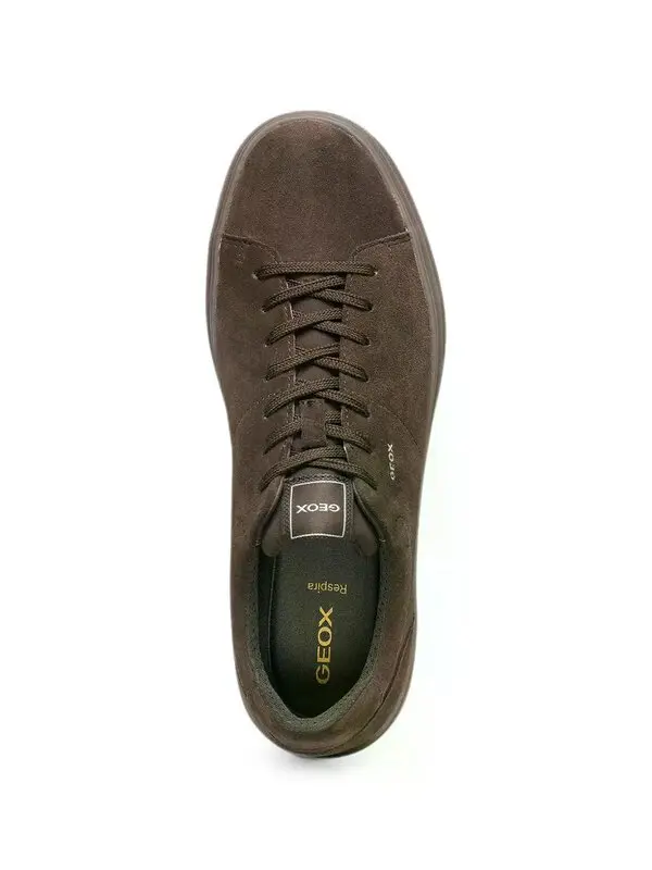 Geox Baltmoore Logo-print Suede Sneakers