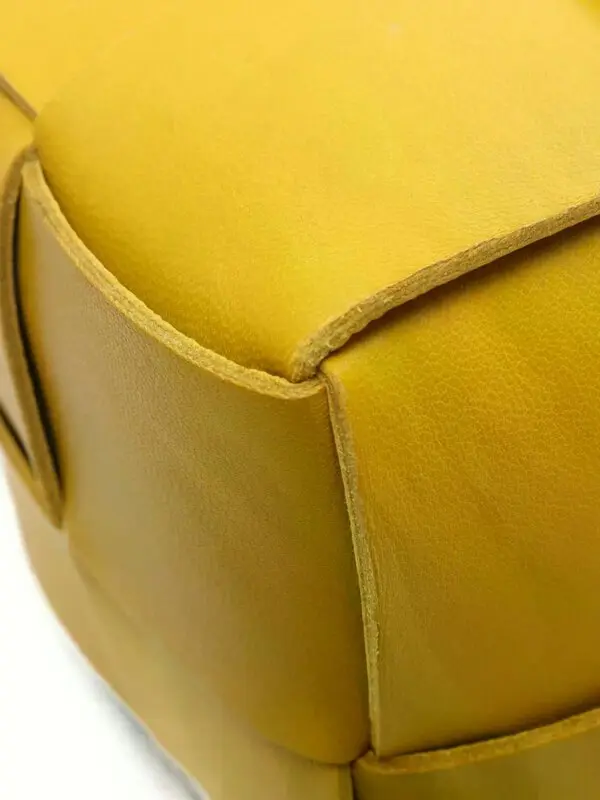 Bottega Veneta Mini Cassette Shoulder Bag - Yellow