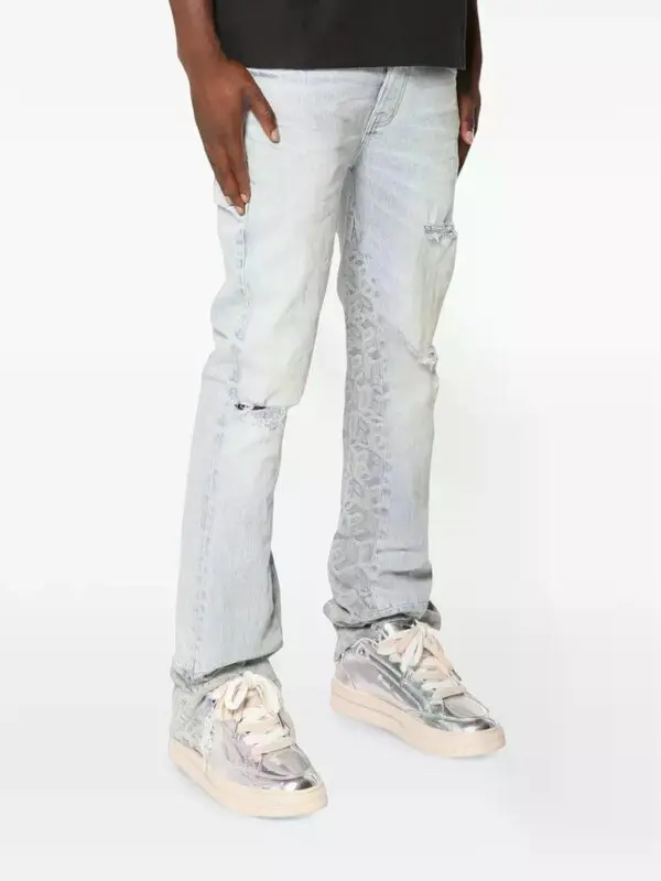 PURPLE BRAND P004 Flared Jeans - Blue